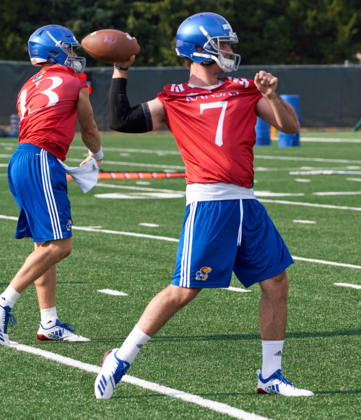 KU names Peyton Bender its starting QB for season opener | News, Sports ...